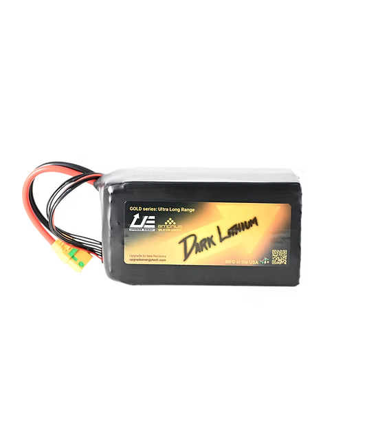GOLD V1 6S4P 44.4Ah AMPRIUS SA08 Drone Battery – Upgrade Energy